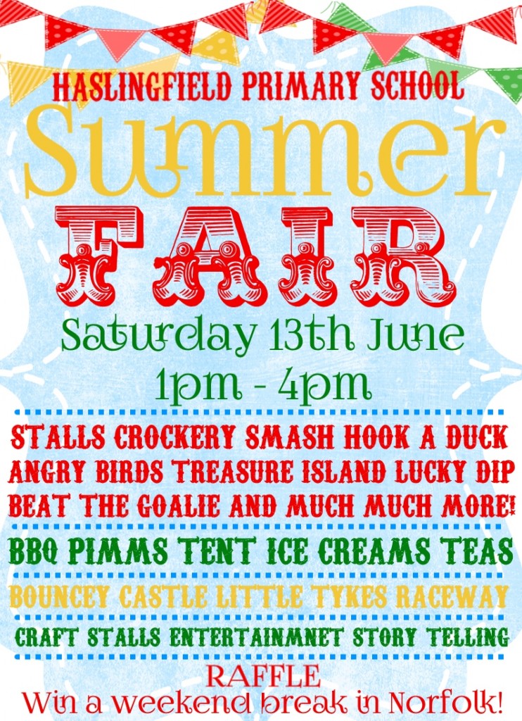 HaslingfieldVillage.co.uk » Haslingfield Primary School SUMMER FAIR ...
